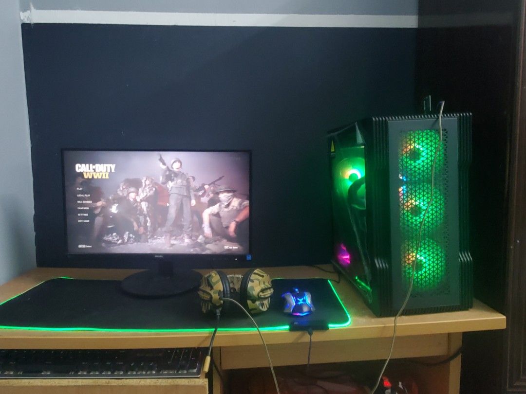 Pc Gaming Full Set, Computers & Tech, Desktops on Carousell