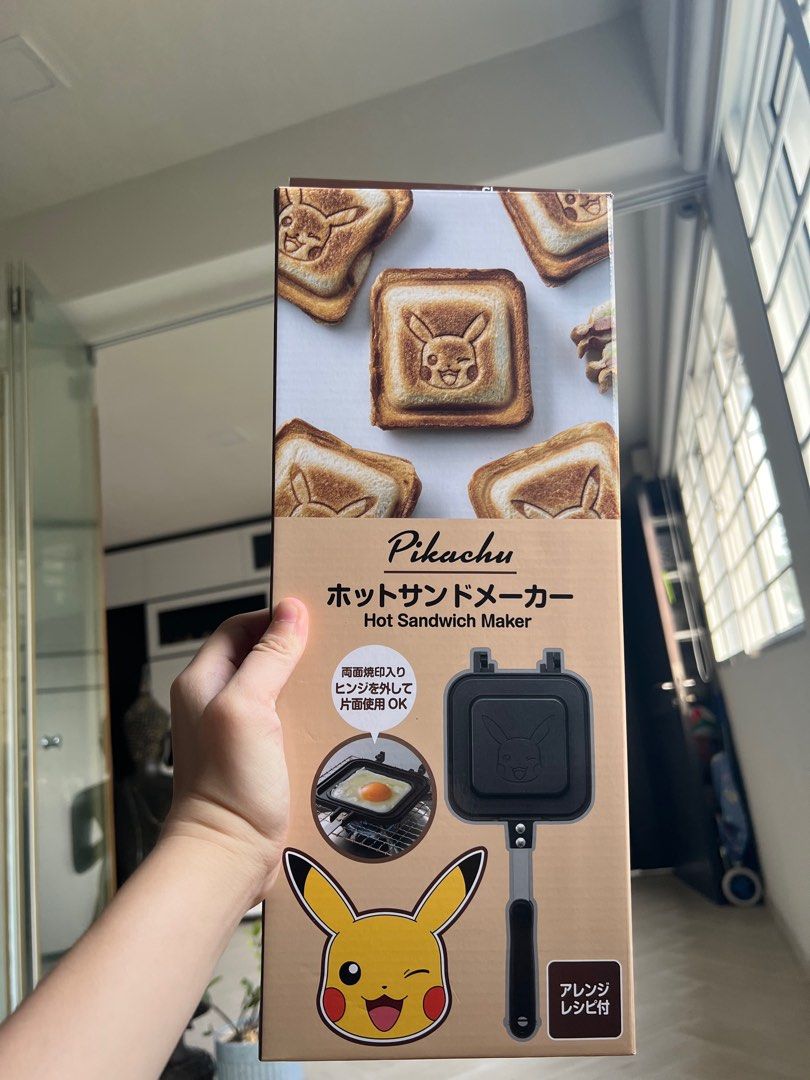 Pikachu sandwich maker, Furniture & Home Living, Kitchenware ...