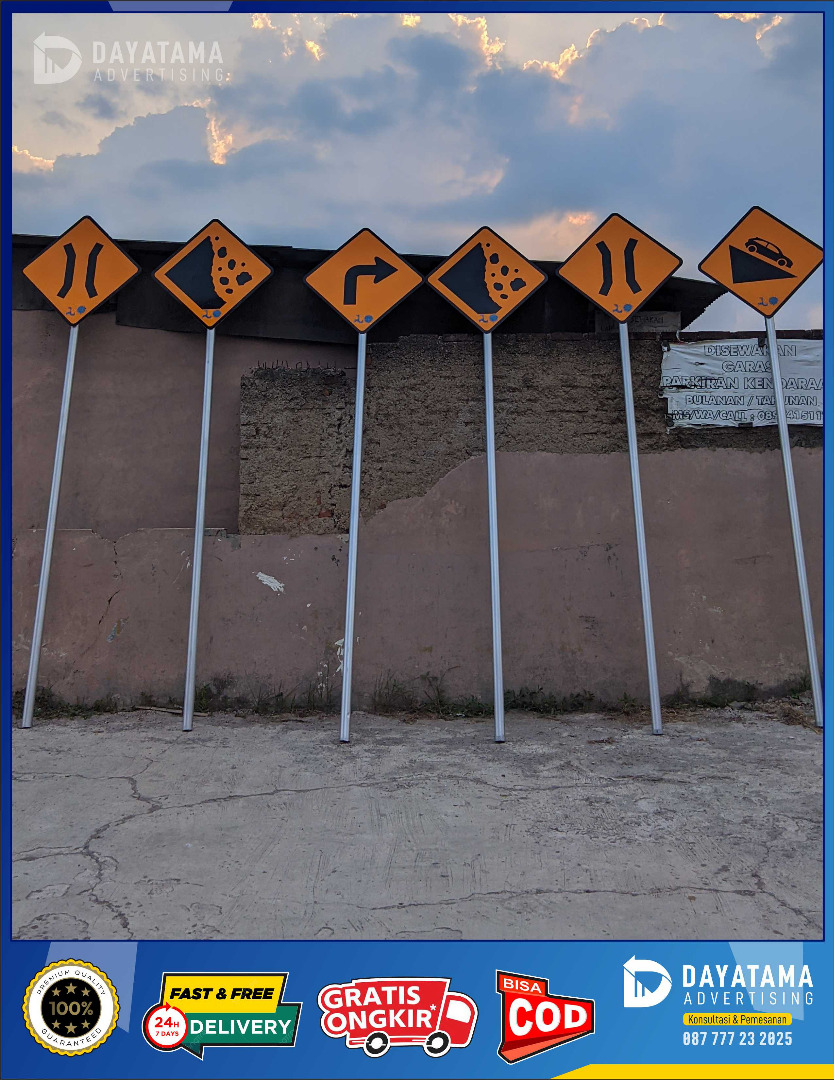 Plang Rambu Jalan 0877 7723 2025, Desain & Kerajinan Tangan, Karya Seni ...