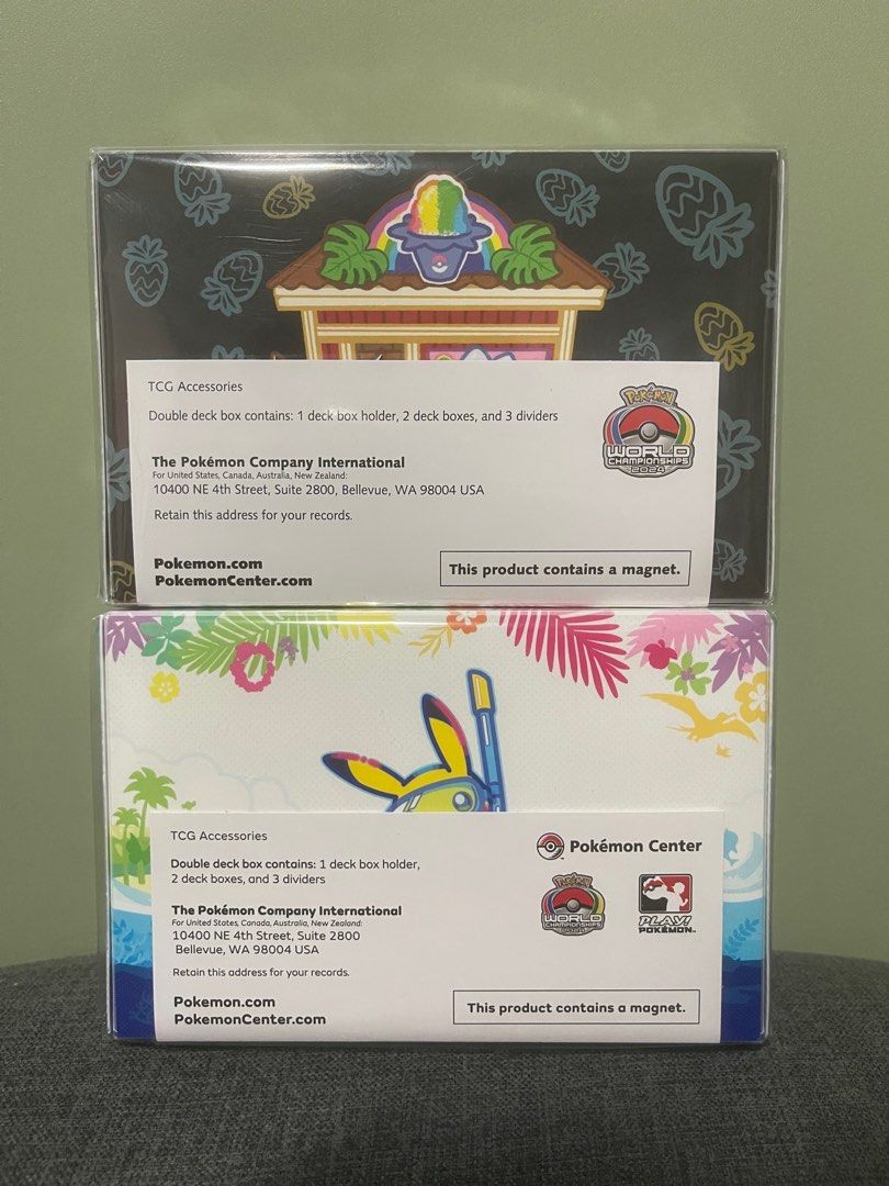 Pokemon Double Deck Box World Championships 2024 Honolulu, Hobbies ...