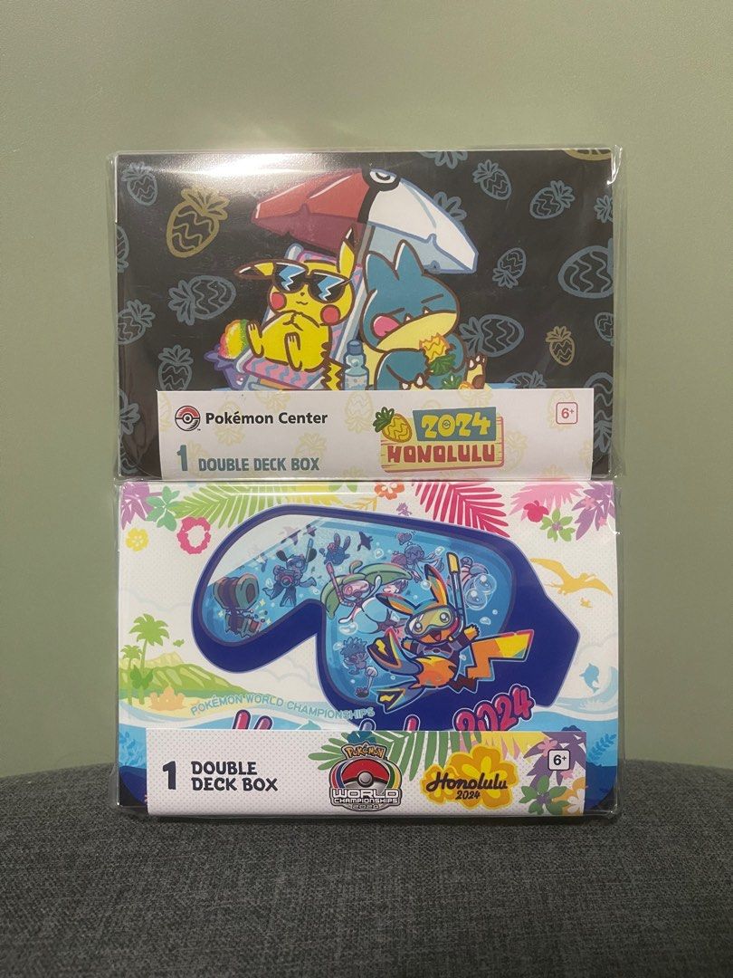 Pokemon Double Deck Box World Championships 2024 Honolulu, Hobbies ...