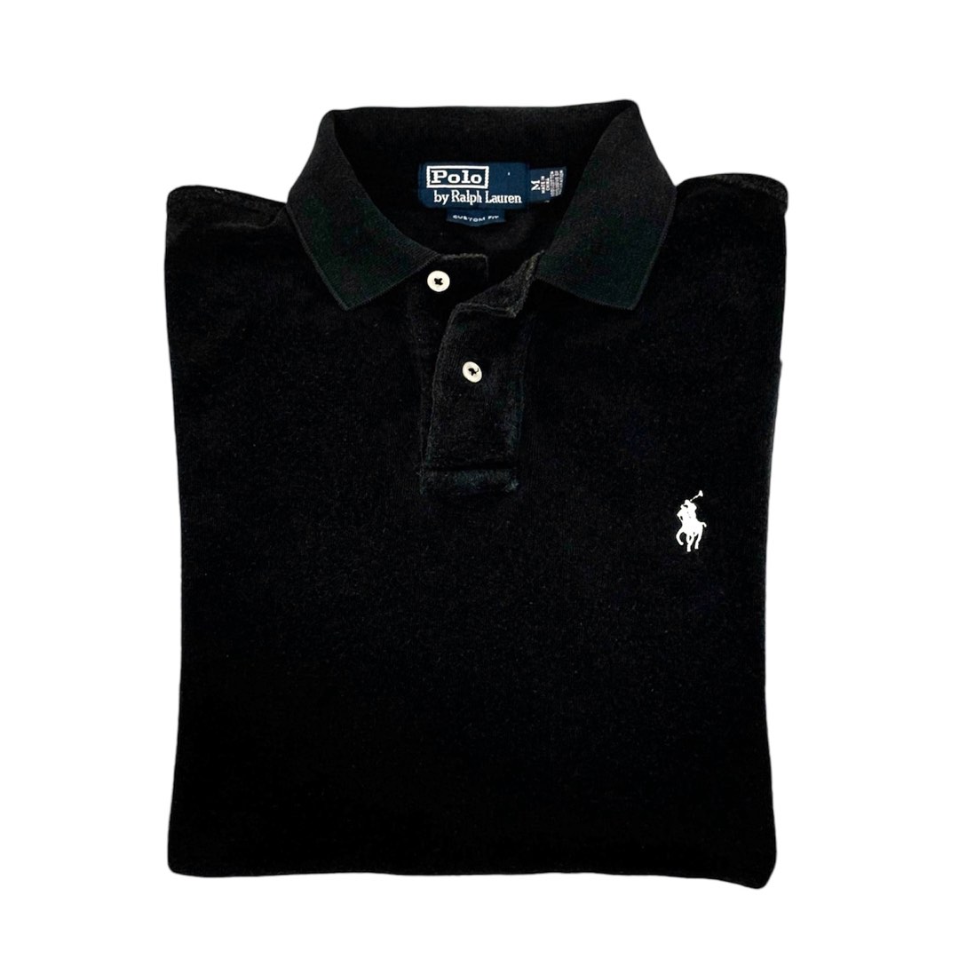 Polo Ralph Lauren Velvet Polo Tshirt, Men's Fashion, Tops & Sets, Tshirts & Polo Shirts on Carousell