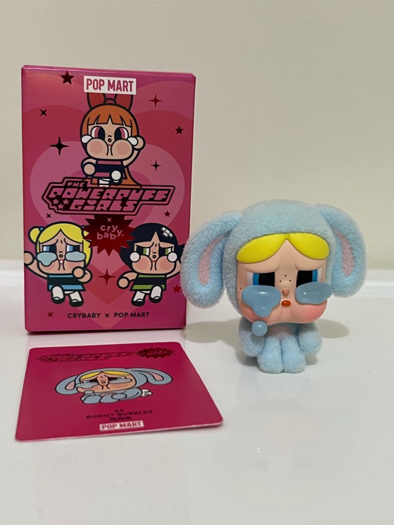 POP MART CRY BABY x PPG POWERPUFF GIRLS, Hobbies & Toys, Toys & Games ...