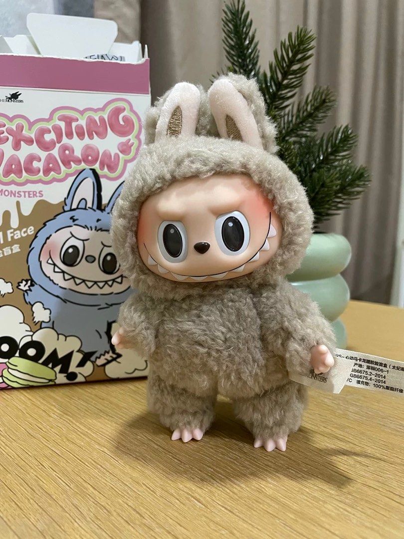 POP MART Labubu The Monsters Exciting Macaron Series Confirmed Plush ...
