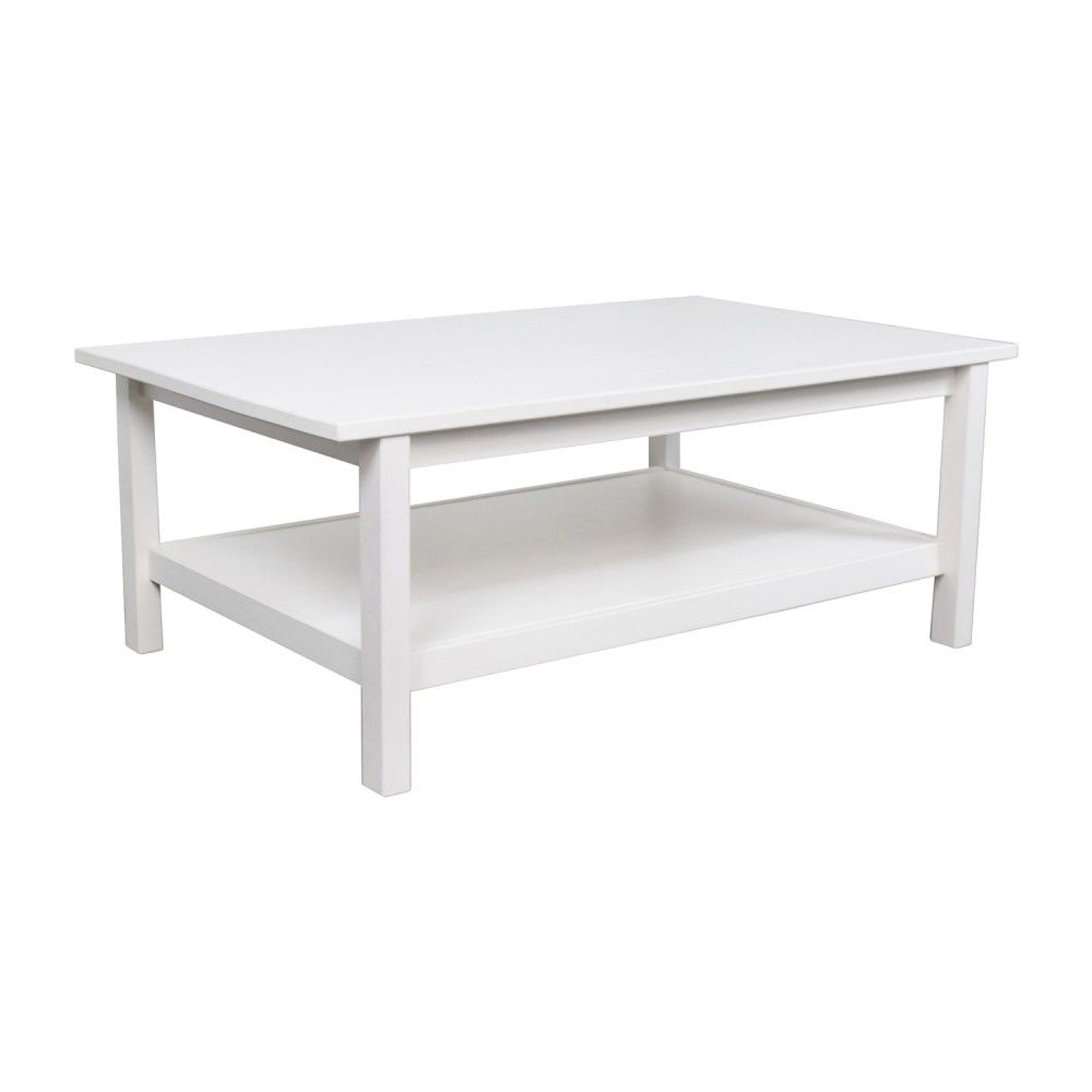 Preloved Ikea HEMNES coffee table, white, Furniture & Home Living ...
