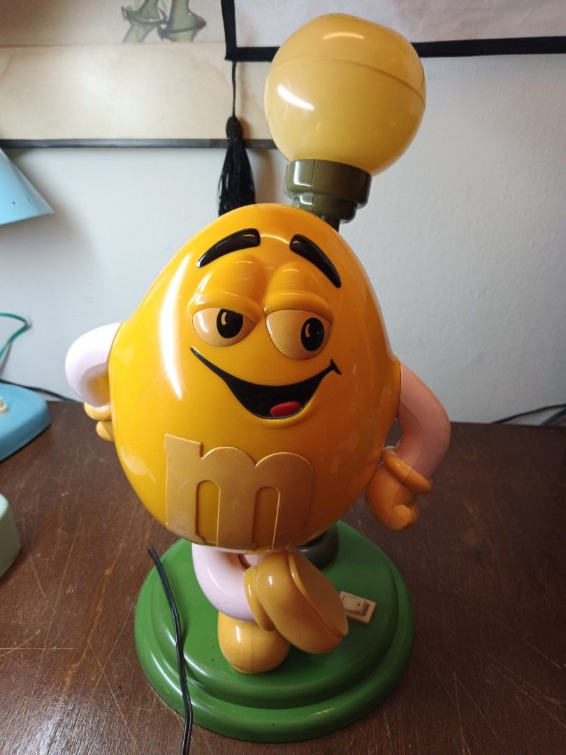 Rare Vintage M&M table light Deco WORKING, Furniture & Home Living ...