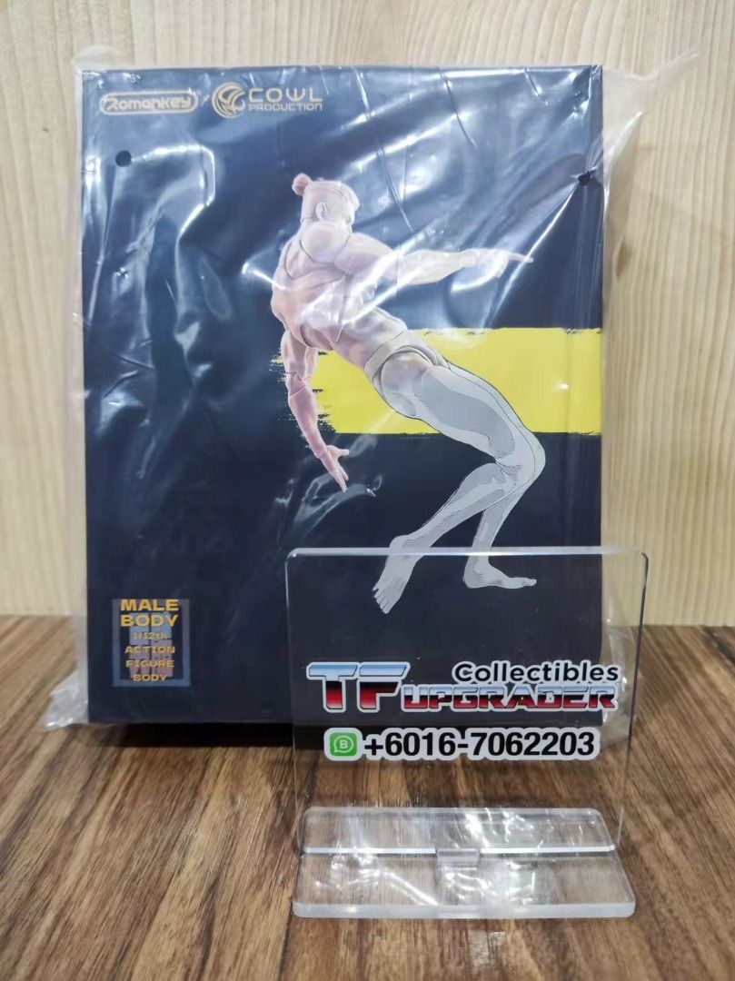 [Ready Stock] Romankey x Cowl Production 1/12 Scale Male Body Figure ...