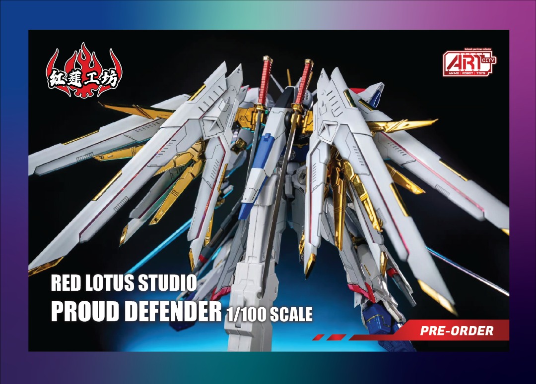 Red Lotus Studio - Proud Defender - Flying Backpack - 1/100 Scale Model ...