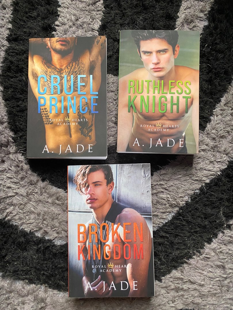 Royal Hearts Academy Series by A. Jade (Cruel prince, Ruthless knight ...