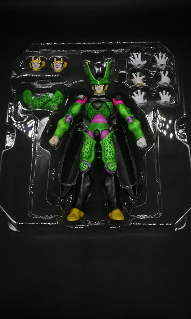 S. H. Figuarts Perfect Cell - Premium Color Edition, Hobbies & Toys ...