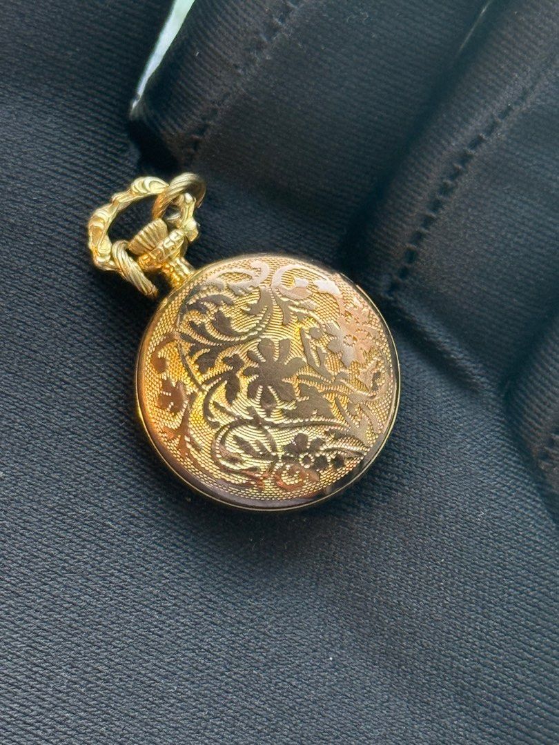 Seiko Mechanical Vintage Mini Pocket Watch Art Deco, Men's Fashion ...