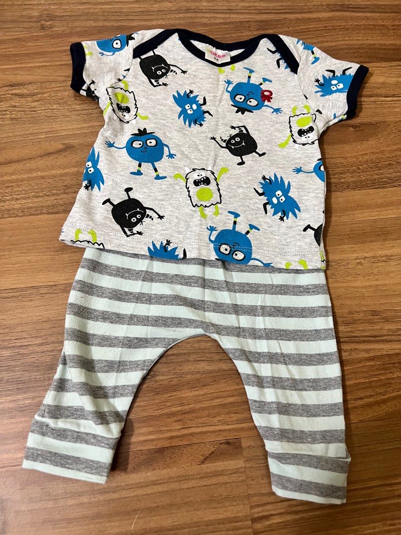 Set Baby boy 3-6 OKBB, Babies & Kids, Babies & Kids Fashion on Carousell