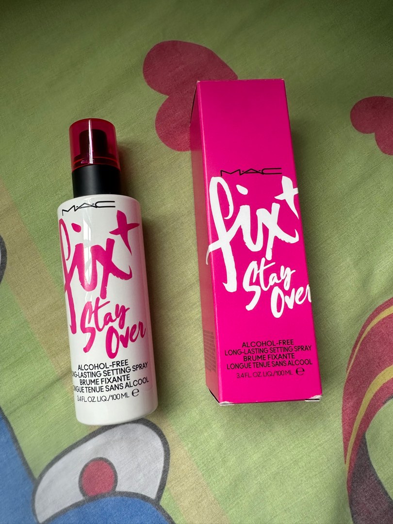 Setting Spray MAC fix stay over, Beauty & Personal Care, Face, Makeup ...