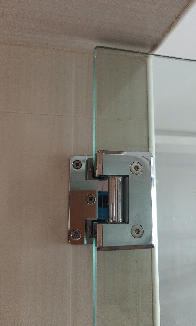 Repair & Replacement/ glass door hinge/Cabinet hinge/Silicon work ...