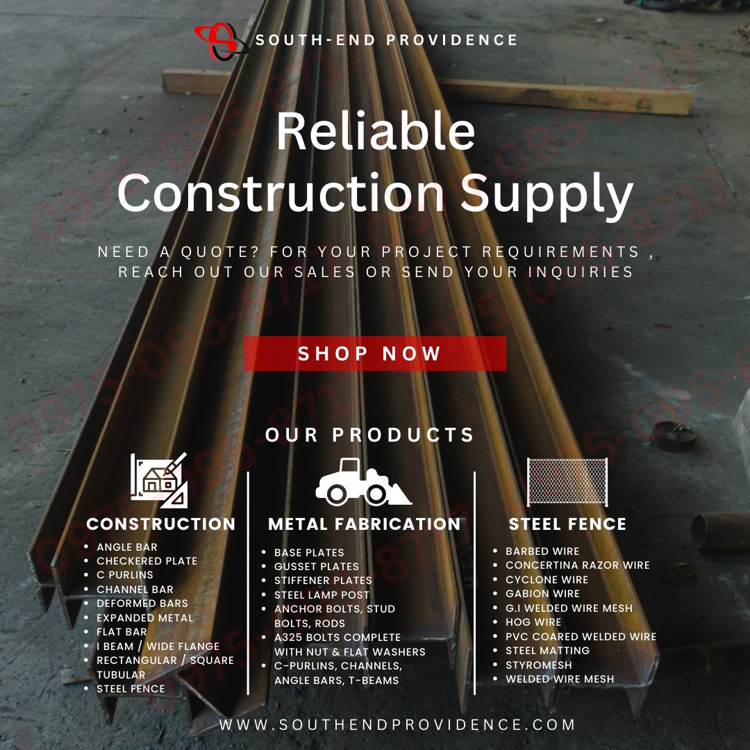 Southend Wide Flange | Tubular | Deformed Bar | RSB | Channel Bar | C ...