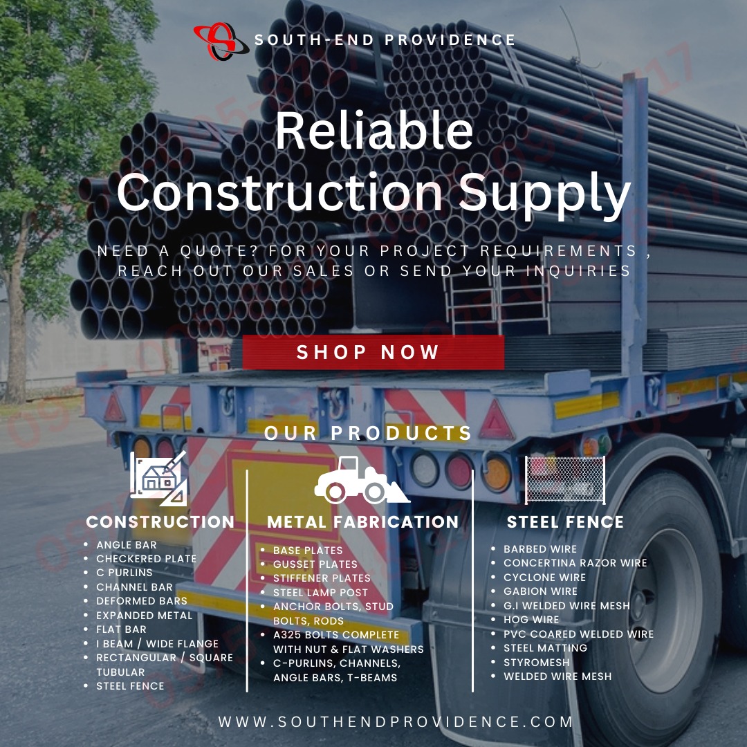 Southend Wide Flange | Tubular | Deformed Bar | RSB | Channel Bar | C ...