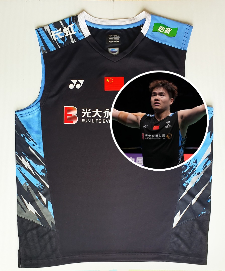 SPECIAL!!! CP (CHINA PLAYER) VERSION YONEX Y10573CRC ISSUED TO LIANG WEIKENG FOR 2024 SEASON Men ...