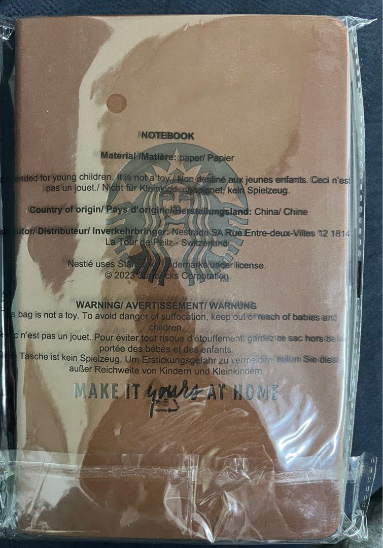 Starbucks Limited Edition Notebook (100% Authentic), Hobbies & Toys ...