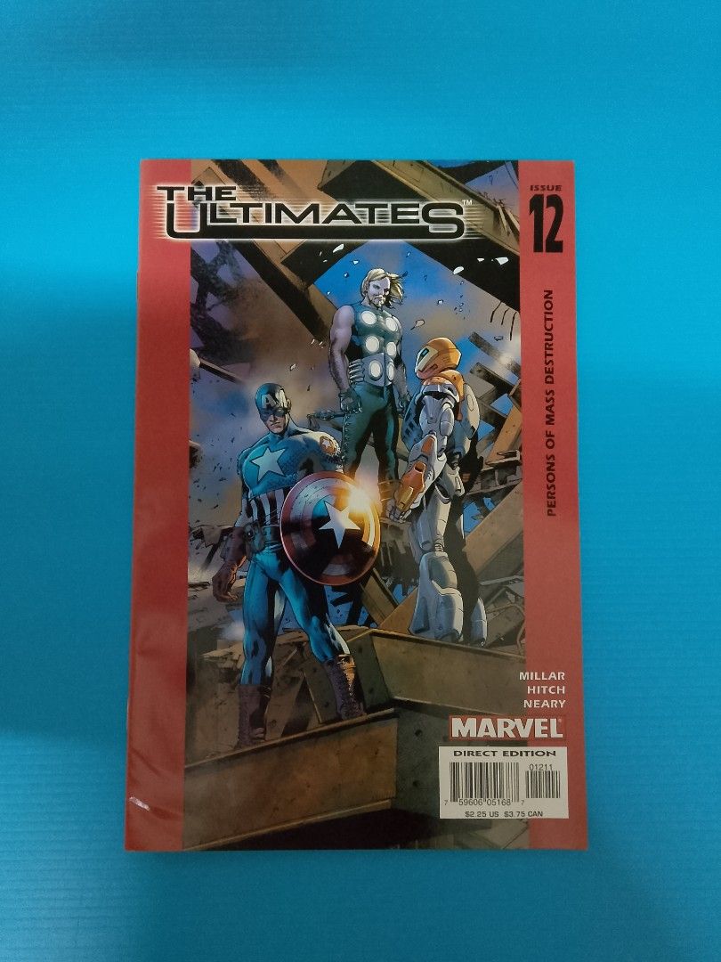 The Ultimates #12 ( Bryan Hitch - Cover Art ) Marvel Comics, Hobbies ...