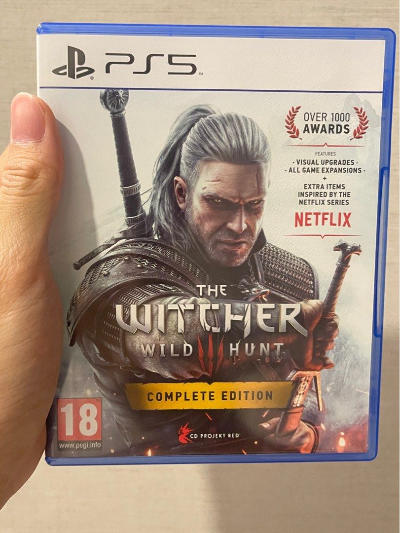 The Witcher Wild Hunt - PS5, Video Gaming, Video Games, PlayStation on ...
