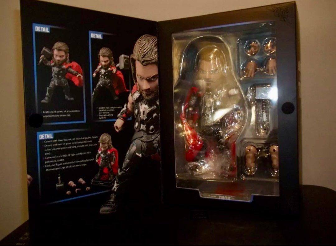 THOR Egg Attack Action Figure EAA-013 Marvel Avengers Age of Ultron ...