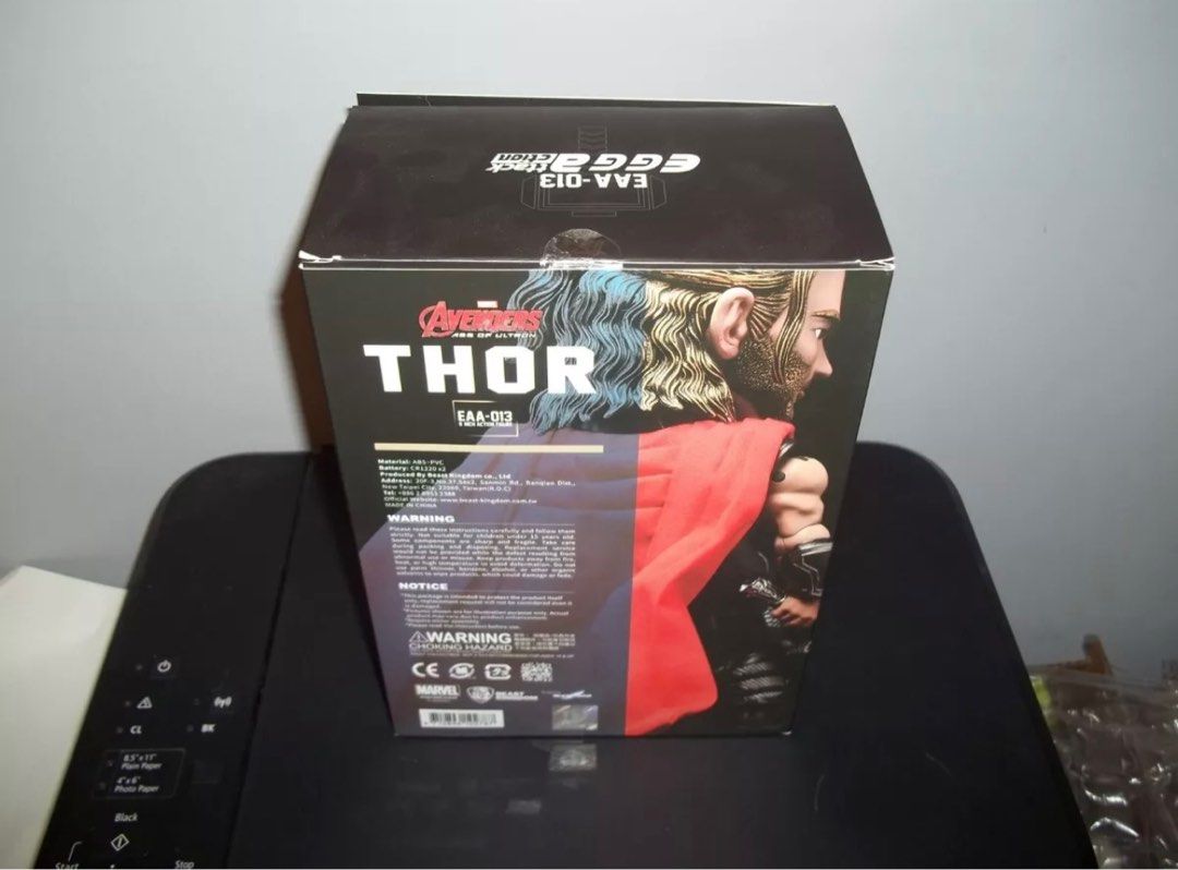 THOR Egg Attack Action Figure EAA-013 Marvel Avengers Age of Ultron, Hobbies & Toys, Toys ...