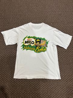 Vintage Malaysia Milo Crew T-shirt, Men's Fashion, Activewear on Carousell