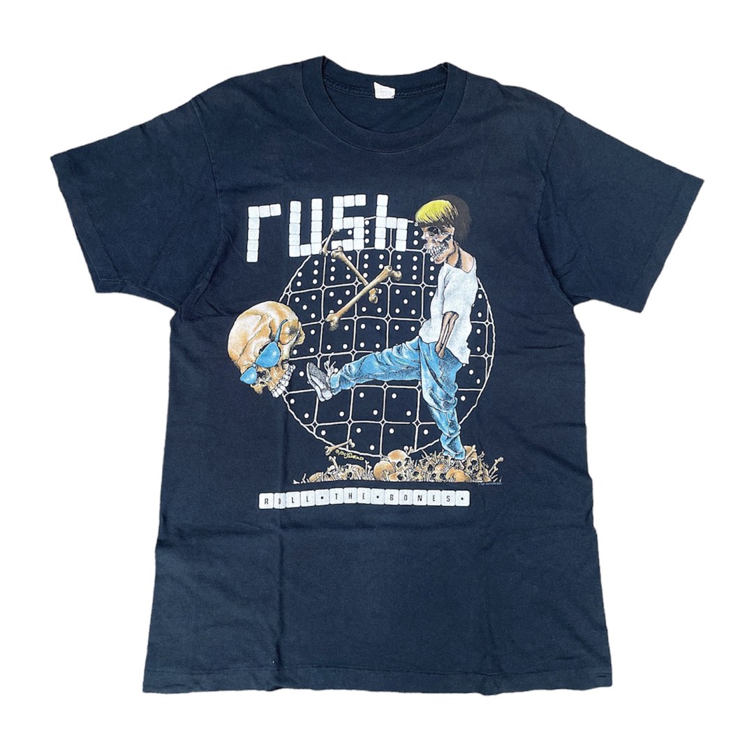 Vintage Rush Pushead travis scott, Men's Fashion, Tops & Sets, Tshirts & Polo Shirts on Carousell