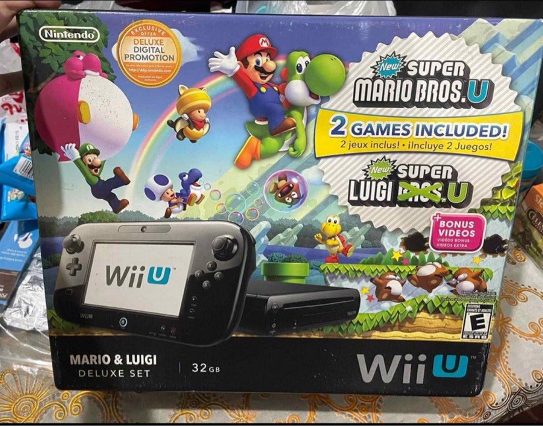 Wii U (US) & PS2 Package, Video Gaming, Video Game Consoles, Nintendo ...