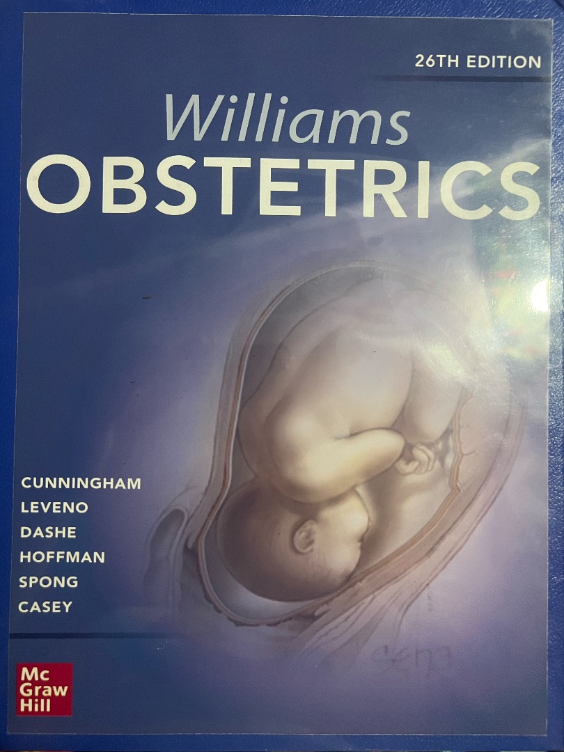 Williams OBSTETRICS 26th edition vol 1&2, Hobbies & Toys, Books ...