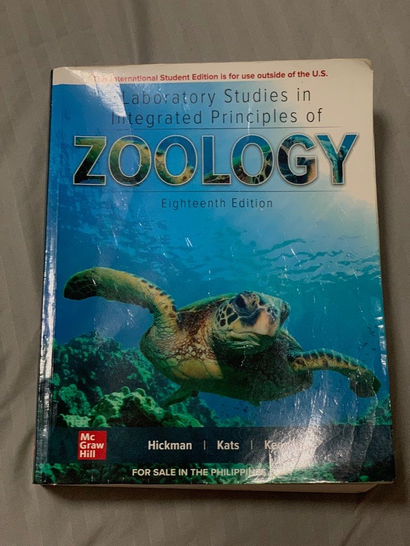 Zoology Textbook 18th Ed., Hobbies & Toys, Books & Magazines, Textbooks ...