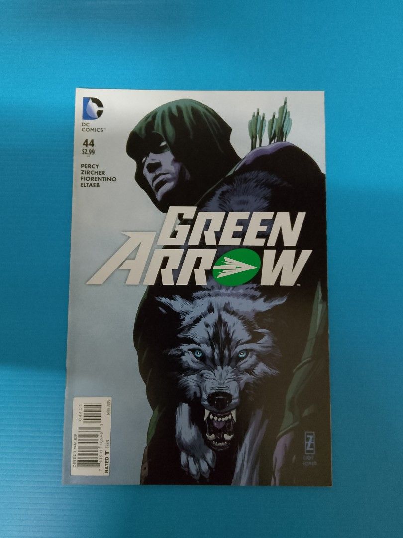 1st app Tarantula ! Green Arrow #44 ( Patrick Zircher - Cover Art ) DC ...