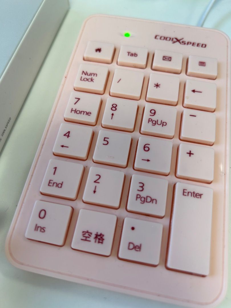 Keyboard On hands New sample sale,japan brand coolxspeed, number pad ...