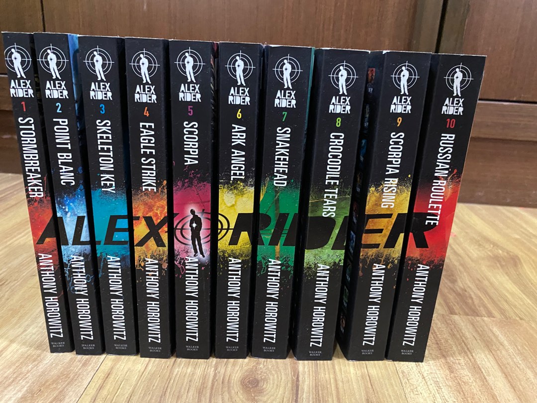 Alex Rider Collection (Complete Set 1-10), Hobbies & Toys, Books ...