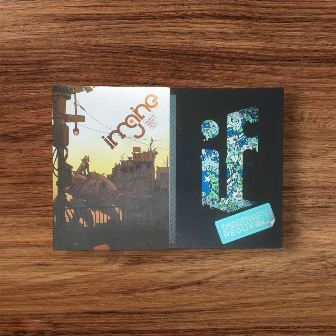 Artbook - Imagine & Imaginary, Hobbies & Toys, Books & Magazines, Comics & Manga on Carousell