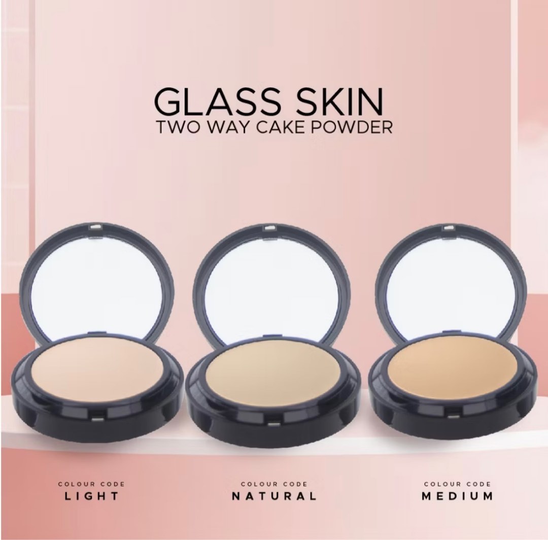 AS Glass Skin Two Way Cake Powder ***Free Powder Brush & 1 Random Gift ...
