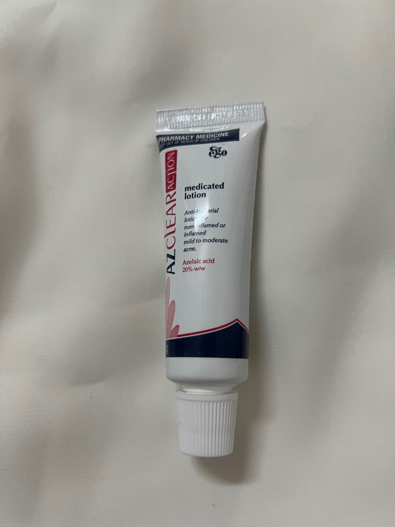 Azclear Action Medicated Lotion (Azelaic Acid 20%), Beauty & Personal ...