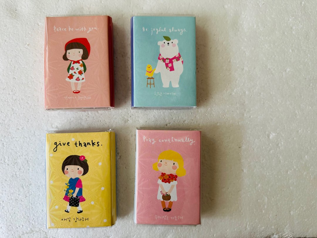 Book type sticky note set of 4, Hobbies & Toys, Stationery & Craft ...