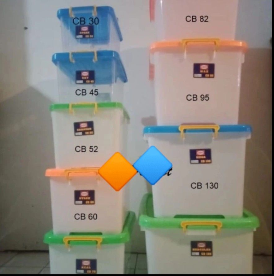 BOX container shinpo cb.30.45.52.60.70.82.130.150.lt.beda harga beda ...