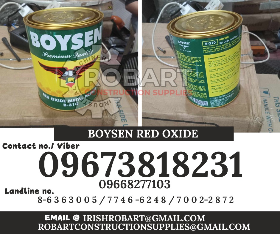 boysen red oxide, Commercial & Industrial, Construction Tools ...