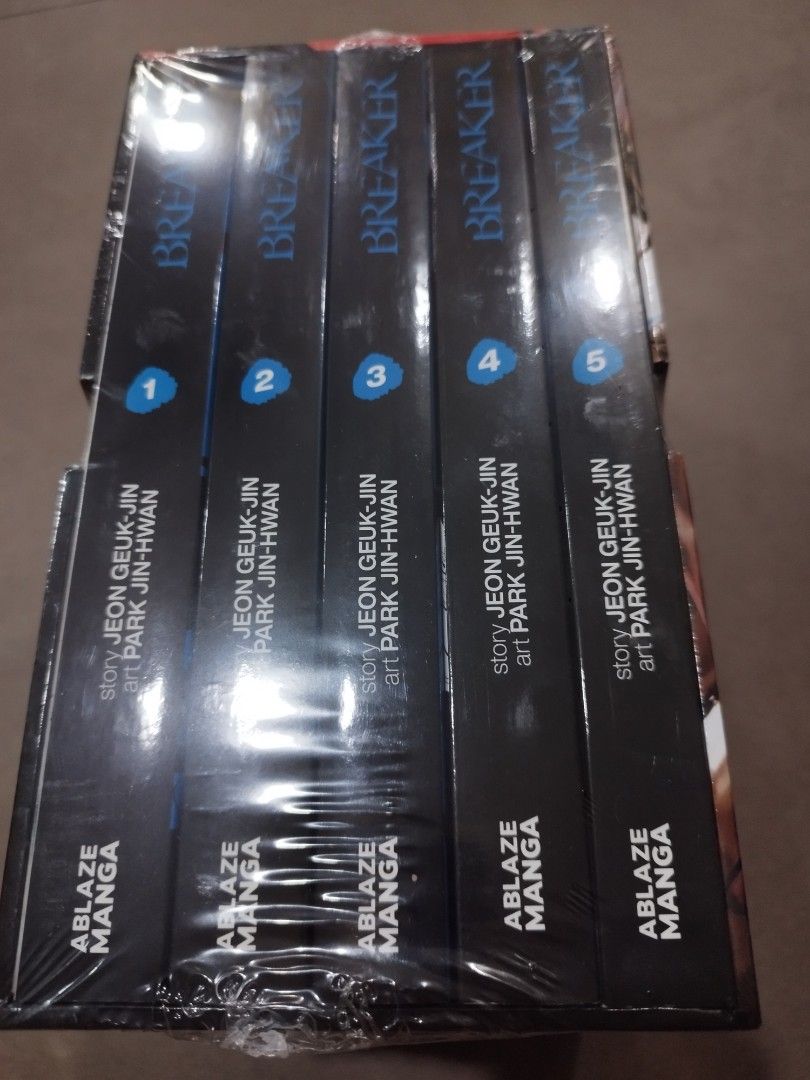 Brand New and sealed The Breaker Manhwa Omnibus set - story by Jeon ...