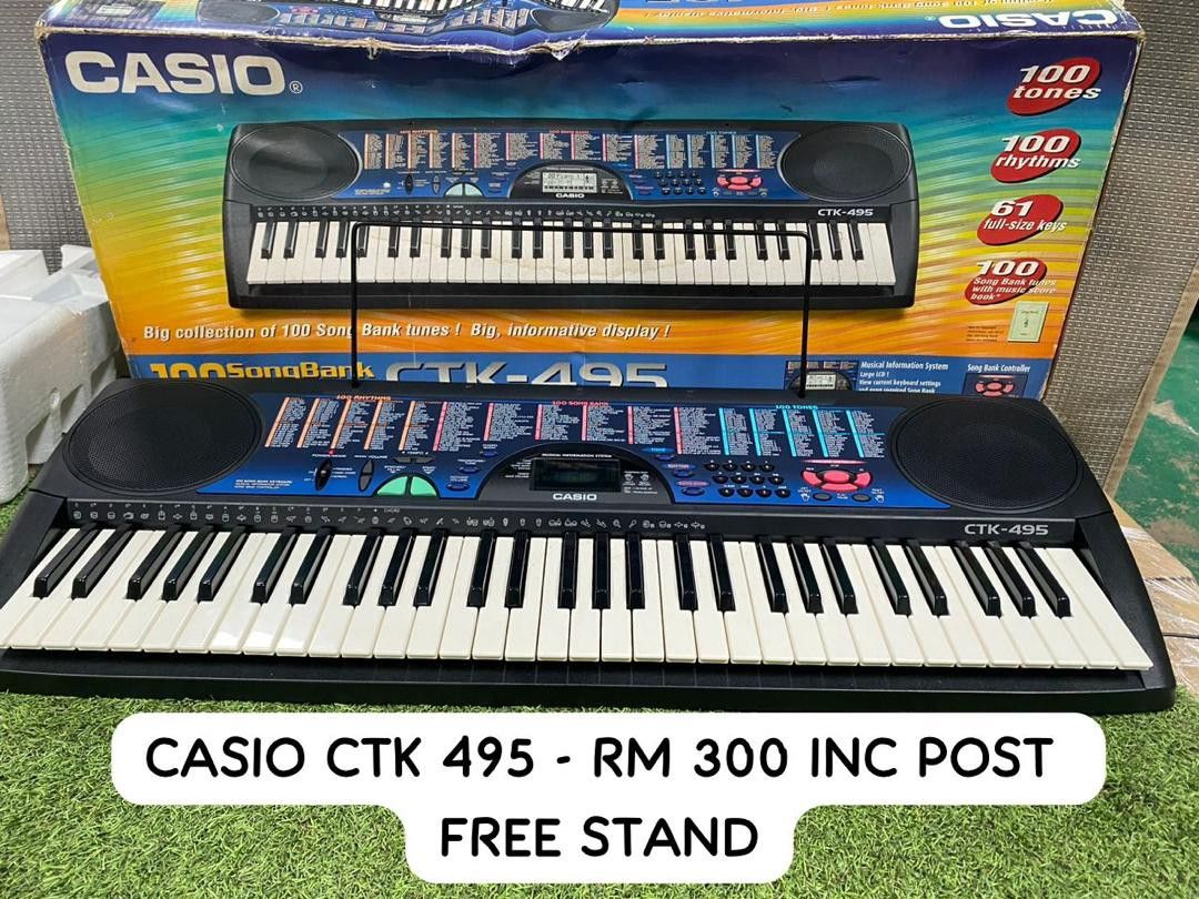 Casio CTK 495, Hobbies & Toys, Music & Media, Musical Instruments on ...