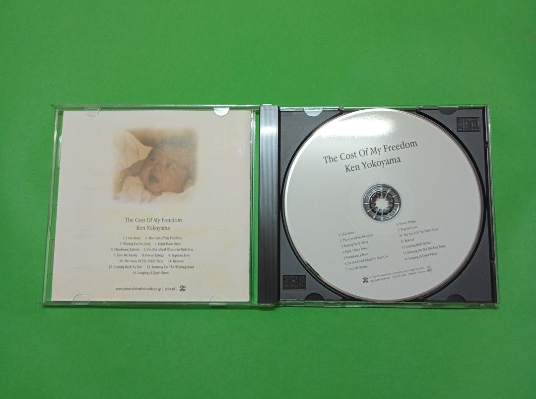 CD KEN YOKOYAMA : THE COST OF MY FREEDOM ALBUM (2004) PUNK ROCK PIZZA ...