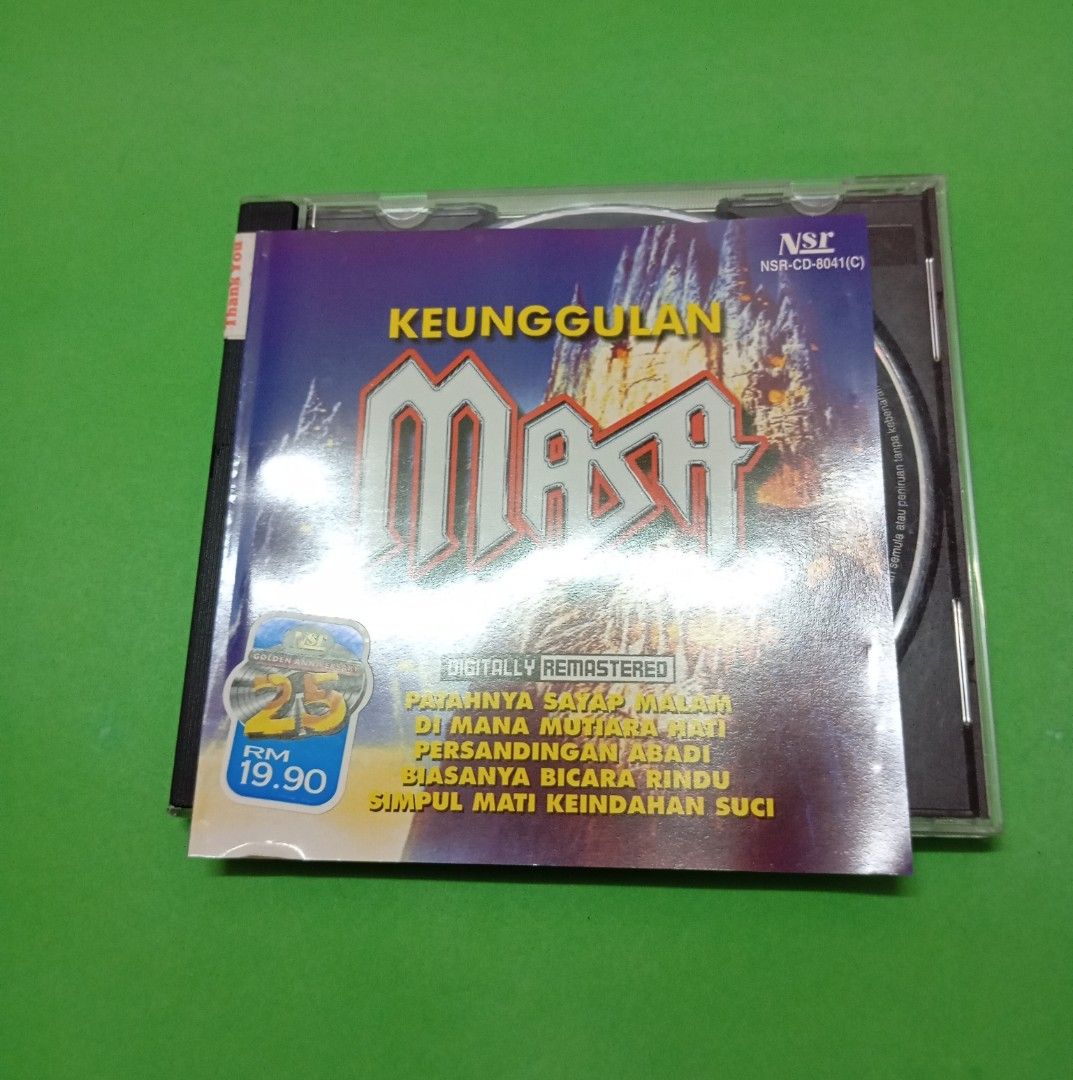 CD MASA : KEUNGGULAN ALBUM (1999) MALAY ROCK SLOW ROCK KAPAK MASA SCARECROW, Hobbies & Toys ...
