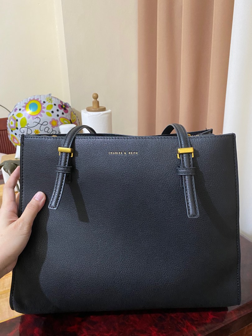 C&K Double Handle Tote Bag, Women's Fashion, Bags & Wallets, Shoulder ...