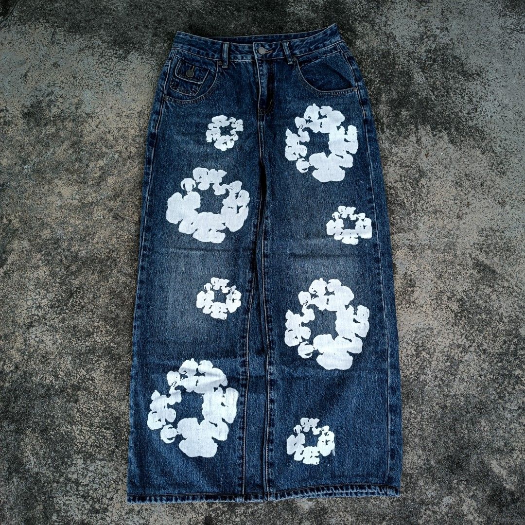 Custom Denim Tears, Men's Fashion, Bottoms, Jeans on Carousell