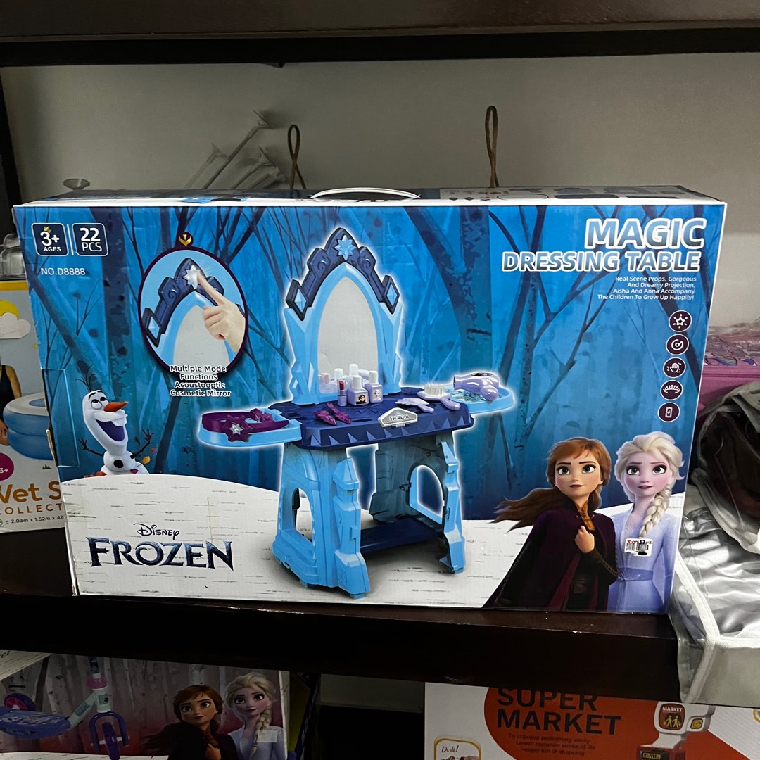 Disney Frozen Magic Dresser with accessories, Hobbies & Toys, Toys ...