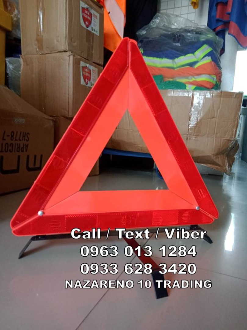 Early Warning Device Triangle Sign, Commercial & Industrial, Industrial ...