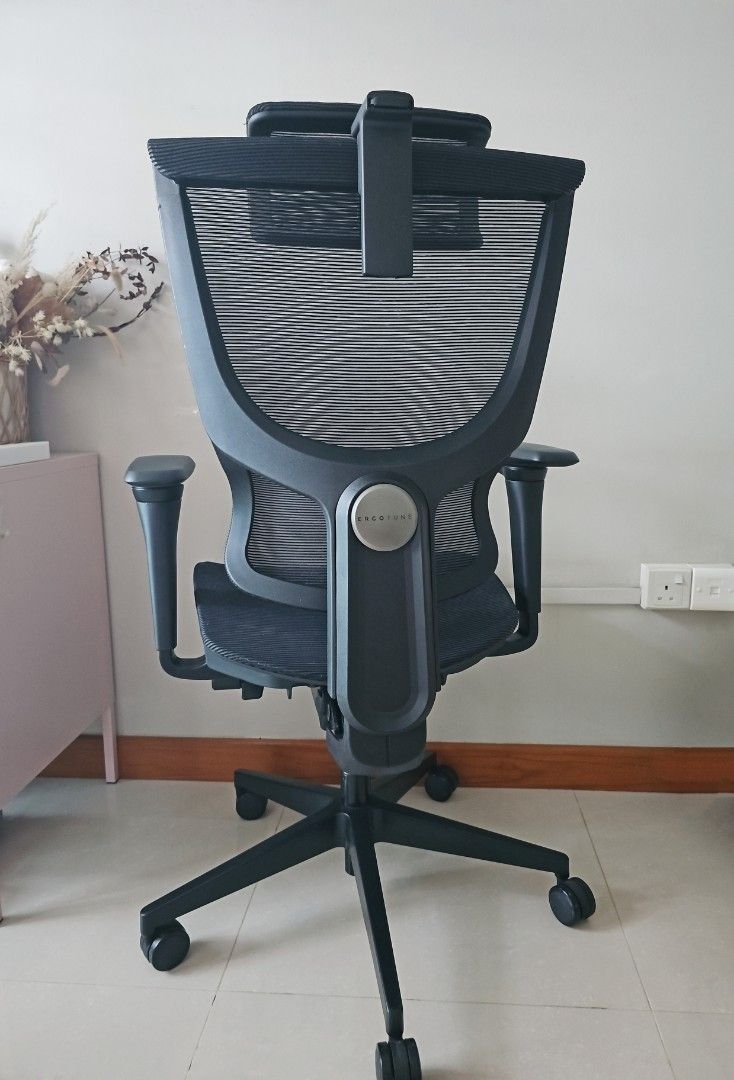 ErgoTune Supreme V2 in Charcoal Black (Medium size), Furniture & Home ...