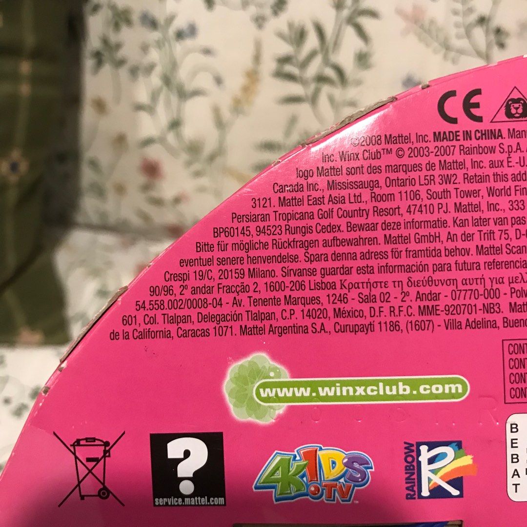 Y2K Flora Winx Club - Regal Lights / Millennium 2008 Collectible Mattel ...